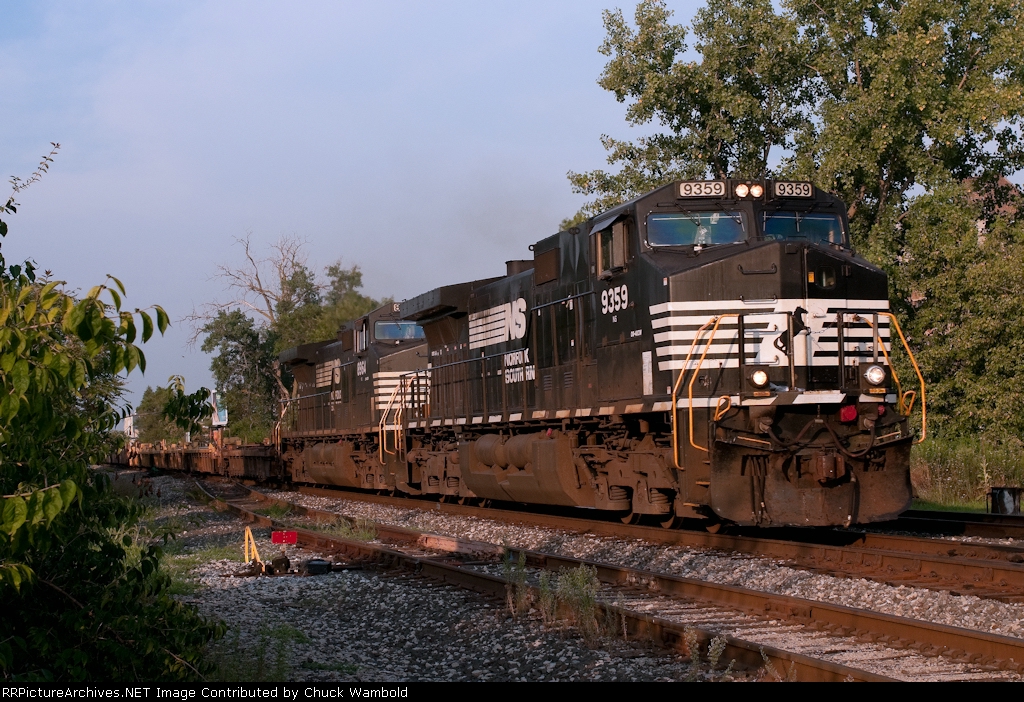 NS 9359 Eastbound & 3rd & Wayne in Dayton